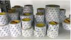 China 0.15mm 9448A Tissue Adhesive Tape Round Square Double Side Stickers For Monitors for sale