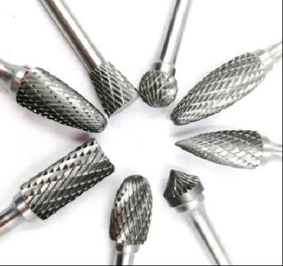 China Customized YG8 Tungsten Carbide Burr Bits Grinding Bits Anti Rust for sale