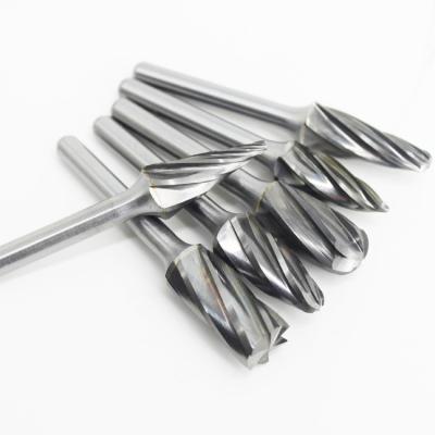 China Integration Tungsten Carbide Burr Bits Plastic Case Per Burr 6-36 Mm for sale