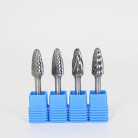 China AlTiN Coating Tungsten Carbide Rotary Burrs with Head Diameter 3-25 Mm for sale