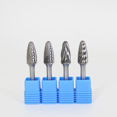 China AlTiN Coating Tungsten Carbide Rotary Burrs with Head Diameter 3-25 Mm for sale