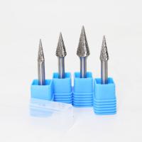 China 6mm Total Length Tungsten Carbide Bur Bits 3/8 Shank Diameter for Precise Detailing for sale