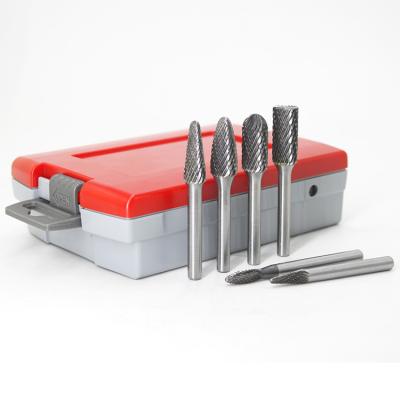 China Tungsten Carbide Rotary Burr Set in Silver for Precision Cutting and Polishing for sale
