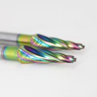 China Customized LOGO 1/8th Shank DLC Coating Tungsten Carbide Rotary Burr for sale