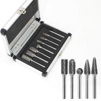 China Power Tool Parts 6Mm Tungsten Carbide Burr Bits Die Grinder Bits With Customized LOGO for sale