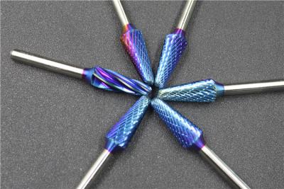 China YG Series Standard Cut 1 4 6mm Shank Coating Carbide Burr Bits For Aluminum Acceptable Trial Order for sale