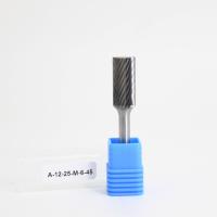 China SA Cylinder Shape Tungsten Carbide Burr Bits, Single Cut - 6mm Shank for sale