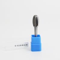 China SE Oval Shape Carbide Burr Drill Tools, Single Cut - 6mm Shank for sale