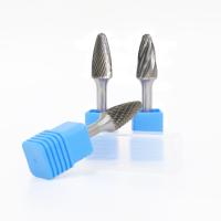 China Multi-shape Aluminum Tooth Rotary Burr Set 1/4