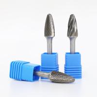 China Multi-shape Aluminum Tooth Rotary Burr Set 1/4