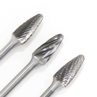 China Multi-shape Aluminum Tooth Rotary Burr Set 1/4