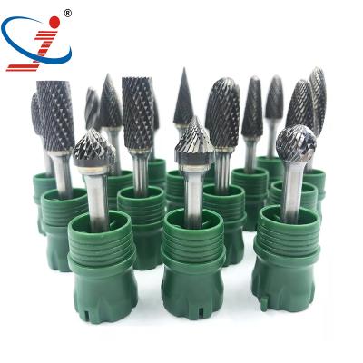China Carbide Rotary Burrs Tungsten Set in Tools Milling Drill Bit 1/4