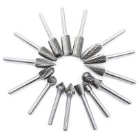 China Taper Shape With Radius Tungsten Carbide Rotatory Double Cut for Tools Burr Plastic Generic Carbide Burr for sale