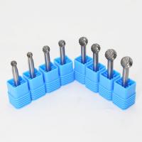 China Customized Abrasive 1/8 2.35 Bur Bits Carbide Ball Shaped Burr Cemented Tungsten Carbide Rotary Burr for Wood Carving for sale