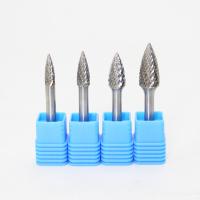 China WUWTOOLS 6mm Shank Best Carbide Burr for Hardened Steel Metal Removal MX Cut Carbide Burrs for Die Grinder for sale