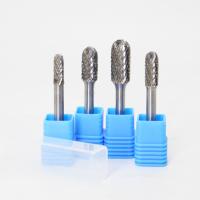 China YG Series Rotary Burrs Cylinder Shape with Radius End Type C Die Grinder Bit Rotary File Burs for Wood Steel Metal Carving for sale