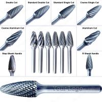 China Factory Direct Tungsten Carbide Rotary Burr with Double Cut and 1/4