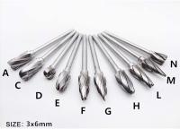 China Sintered Tungsten Carbide Rotary Burr with 1/4