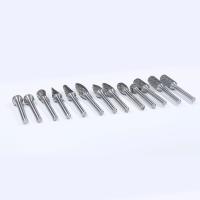 China Double Cut Tungsten Carbide Rotary Burr with 1/4 Inch Shank and 70-90HRA Hardness for Metal Deburring for sale