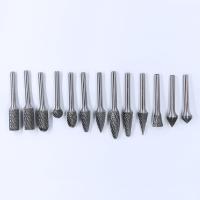 China Double Cut Tungsten Carbide Rotary Burr with 1/4 Inch Shank and 70-90HRA Hardness for Metal Deburring for sale