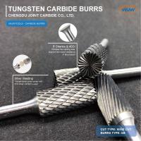 China Sintered Tungsten Carbide Rotary Burrs with Double Cut for Die Grinder Bits and 1/4