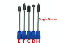 China 120mm Long Shank Double Cut Tungsten Carbide Rotary Burrs for Deep Hole Metal Processing Die Grinder Bits for sale