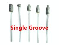 China 120mm Long Shank Double Cut Tungsten Carbide Rotary Burrs for Deep Hole Metal Processing Die Grinder Bits for sale