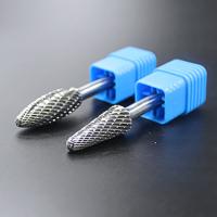 China Carbide Rotary Burr For Metal Deburring 6mm Shank Hartmetall Frässtifte for sale