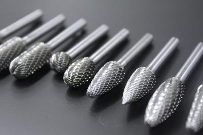 China Tungsten Carbide Rotary Burr Set 10pcs 3mm Shank Fresas de Carburo de Tungsteno for sale