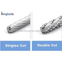 China Tungsten Carbide Rotary Burr Set 10pcs 3mm Shank Твердосплавные борфрезы for sale