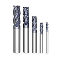 China Solid Carbide Milling Cutter End Mill for CNC Metalworking Side Milling Slotting and Surface Finishing for sale