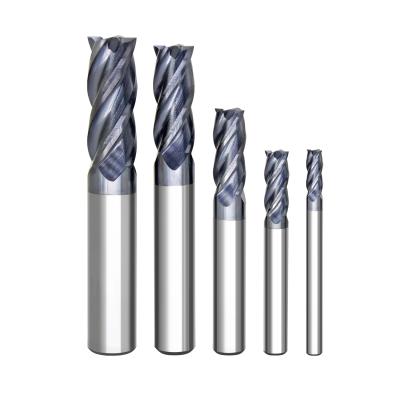 China Solid Carbide Milling Cutter End Mill for CNC Metalworking Side Milling Slotting and Surface Finishing for sale