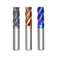 China Tungsten Carbide End Milling Cutter for CNC Steel Machining Groove Cutting and Dimensional Finishing for sale