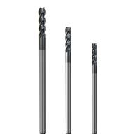 China Solid Carbide End Mill for CNC Milling Metal Components Precision Slotting and Edge Profile Machining for sale
