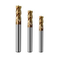 China Solid Carbide End Mill for CNC Milling Metal Components Precision Slotting and Edge Profile Machining for sale