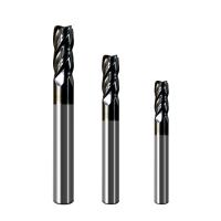 China Solid Carbide End Mill for CNC Milling Metal Components Precision Slotting and Edge Profile Machining for sale