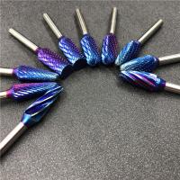 China Multi-shape Coated Rotary Carbide Burr Kit 1/4