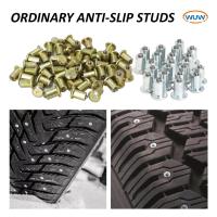 China Customized Tungsten Carbide Snow Tire Studs with 5.7-15 MM Overall Length and 6.5-12 MM Diameter for Bicycles Scooters ATV-UTV Forklift Auto Truck Off-Road Vehicle for sale