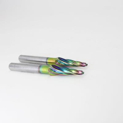 China TiAlN Coated Tungsten Carbide Rotary Burr with 3X Longer Service Life and Standard Cut for sale