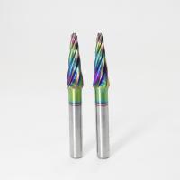 China TiAlN Coated Carbide Deburring Burrs for Stainless Steel High Speed Cutting for sale