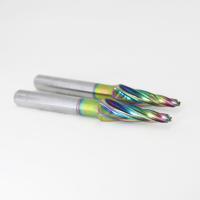 China TiAlN Coated Carbide Deburring Burrs for Stainless Steel High Speed Cutting for sale