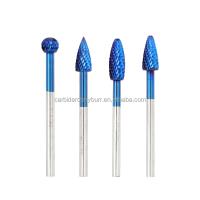 China Carbide Rotary Burr rotary cutting tool ideal for precise metal shaping grinding and deburring in fabrication and machining operations for sale