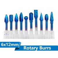 China TiAlN Coated Carbide Rotary Burr with 3X Longer Service Life in Standard Cut, Double Cut, and Aluma Cut for sale