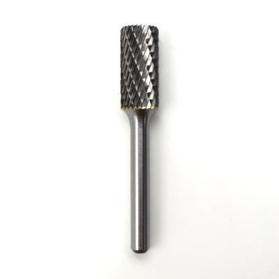 China SA Cylindrical Carbide Burr Die Grinder Burr Bits On 1/4″ Shanks Impact Toughness for sale