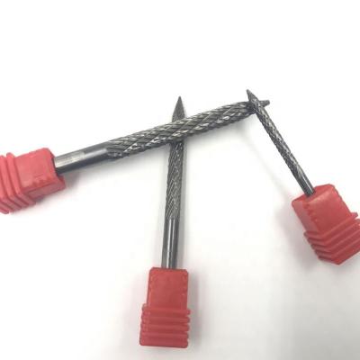 China Solid Tire Reamer Bit 6mm Tire Repair Drill Rotary Burrs Long Service Life for sale