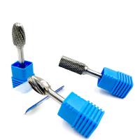 China High Purity  Carbide Ball Burr Long Die Grinder Bits  A Shape Standard Cut for sale