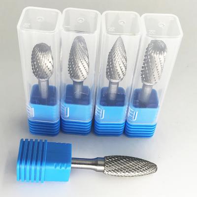 China High Precision Griding Tungsten Carbide Cutter Rotary Burr Set For Auto Engine Porting for sale