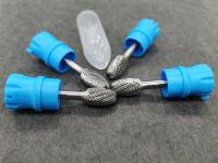 China Oval Shape E Carbide Rotary Burr Stainless Steel Cutting Strong Shank And Head for sale