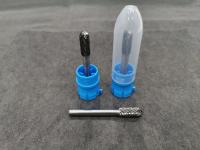 China Cylinder Shape With Radius End C Cut Carbide rotary burrs for metal , OEM design for sale