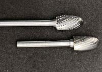 China 3mm Carbide Rotary Burr Generic Speed Steel Tungsten Rotary Tool Grinding Bits for sale